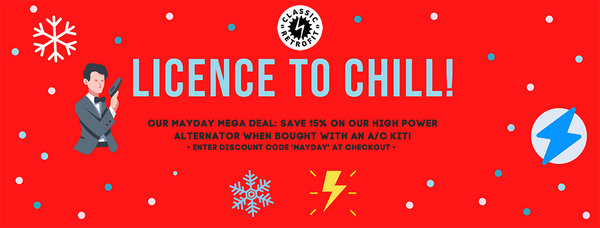 Classic Retrofit celebrates special anniversaries with a Licence to Ch